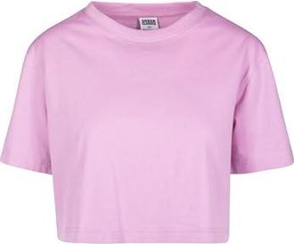 Urban Classics Femme Ladies Short Oversized Tee T-shirt, Rosa (Cool Pink), XS EU