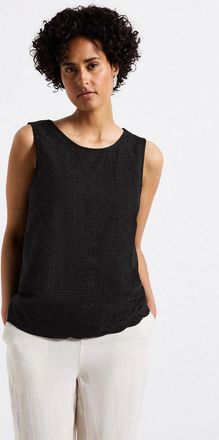 Street One Rundhalsshirt aus softem Materialmix