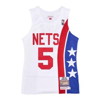 Mitchell & Ness Homme, Tops, Multicolore, Taille: S Maillot NBA Jason Kidd 2005-06