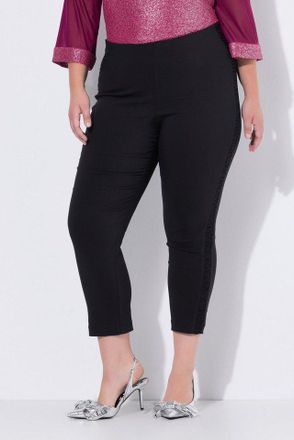 Miamoda Schlupfhose Bengalin-Hose Slim Fit seitliche R&uuml;schenstreifen