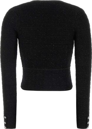 Alessandra Rich Black Maglieria Sweater