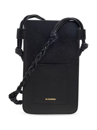 Jil Sander pochette pour smartphone Tangle - Noir