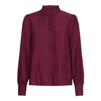Ichi Ihkarlani SH - - Blouses & Shirts - Damen - Rot - XL