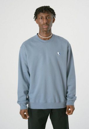 Cleptomanicx Sweatshirt Embro Gull mit kleiner Möwen-Stickerei