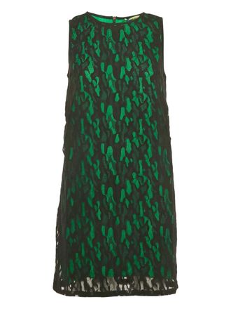 Versace Jeans Couture lace sleeveless dress - Gr&uuml;n