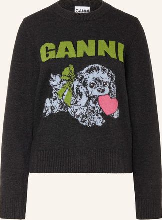 Ganni Pullover grau