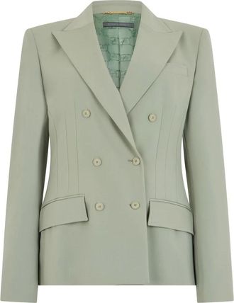 Alberta Ferretti Femme, Vestes, Vert, Taille: 36 FR Vestes