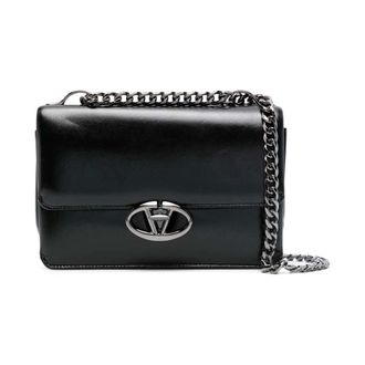 Valentino Garavani VLogo Signature Umh&auml;ngetasche - - Bags - Damen - Schwarzk - ONE SIZE