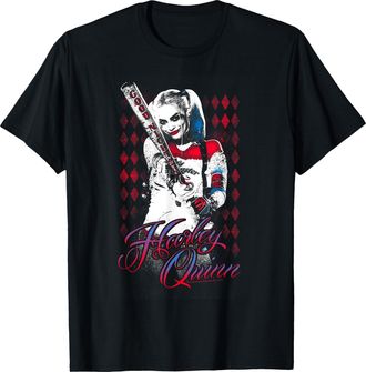 DC Comics Suicide Squad Harley Quinn Bat T Shirt T-Shirt