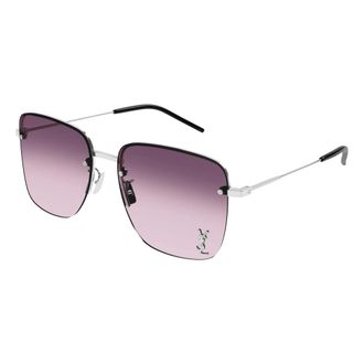 Saint Laurent SL 312 M Sonnenbrille - - Accessories - Damen - Grau - 58 MM