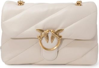 Pinko Pinko, Femme, Sacs, Blanc, Taille: ONE Size Classic Love Bag Puff