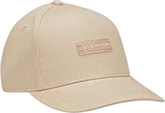 A|X Armani Exchange Homme, Accessoires, Beige, Taille: ONE Size Xm001255 Af15066 Casquette de baseball