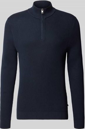 s.Oliver Red Label Regular Fit Troyer aus reiner Baumwolle