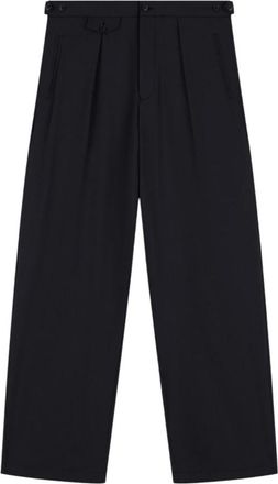 Emporio Armani Homme, Pantalons, Gris, Taille: S Icon Technical Seersucker Pantalons