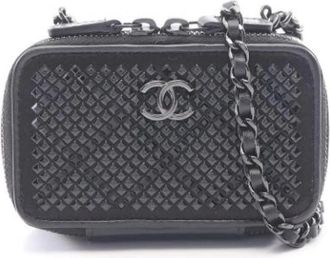 Chanel Pre-owned Sac Bandouli&egrave;re Vintage - Femme - Pre-owned - Noir - Taille: ONE Size