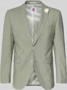 CG - Club of Gents Slim Fit 2-Knopf-Sakko mit Pattentaschen Modell Paul SV