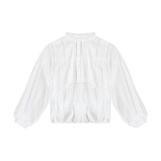 Isabel Marant Disia Bluse - - Blouses & Shirts - Damen - Wei&szlig; - XL