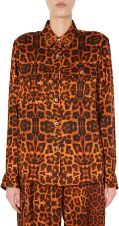 Dries Van Noten Caffy Shirt - Red