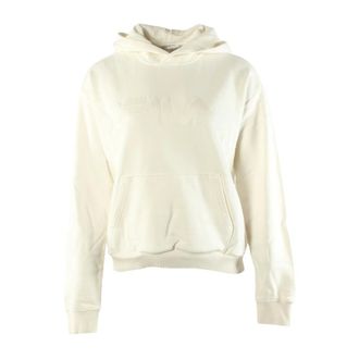 Fila Femme, Sweatshirts et sweats à capuche, Blanc, Taille: 42 FR Pull Blanc pour Femmes