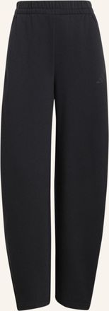 adidas Essentials Contemporary Fleece Hose Mit Barrel-Bein schwarz