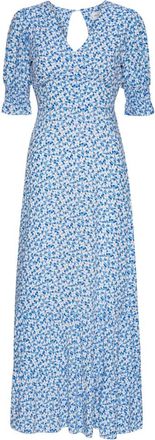 Americandreams Americandreams, Femme, Robes, Bleu, Taille: 40 FR Koko Dress Long Open Back