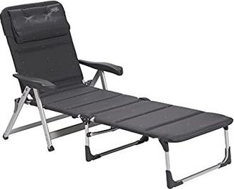 Crespo Al/233-dl-40 - Bettwäsche mit verstärkten Arme 6 pos. C/Kissen Ständer, anthrazit