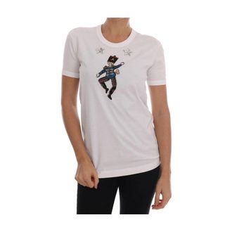 Dolce & Gabbana Nutcracker T-Shirt - - Tops - Damen - Wei&szlig; - 2XS