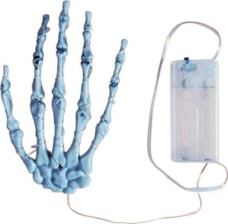 Generico Skeleton Hands Halloween | Gruselige Dekoration mit k&uuml;nstlicher menschlicher Handbeleuchtung f&uuml;r den inneren Halloween-Bereich au&szlig;erhalb der Wandgr&auml;be