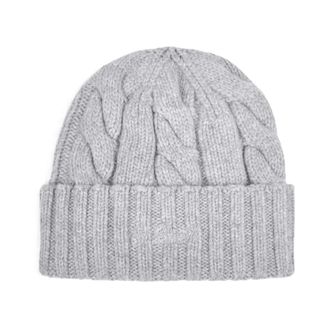 MC2 Saint Barth Cannon Wool Hat Light melange - - Accessories - Herren - Grau - ONE SIZE