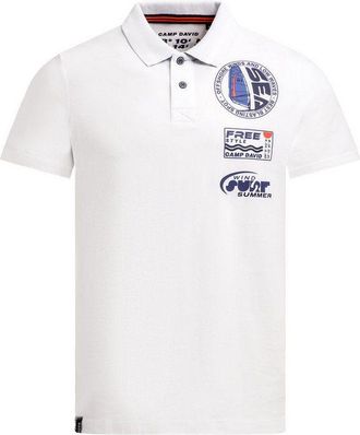 Camp David Poloshirt aus Baumwolle