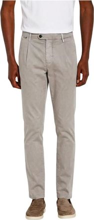Mason's Homme, Pantalons, Gris, Taille: 3XL Osaka 1 Pinces Chino Pants