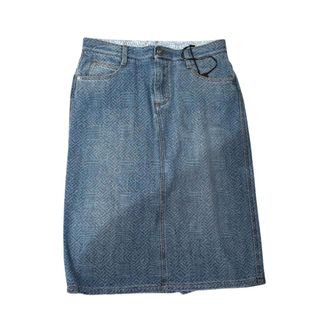 Ermanno Scervino Longuette Jeansrock - - Skirts - Damen - Blau - 2XS
