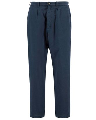 Barbour Weite Hose aus einem Baumwolle-Leinen-Mix, Relaxed Fit in