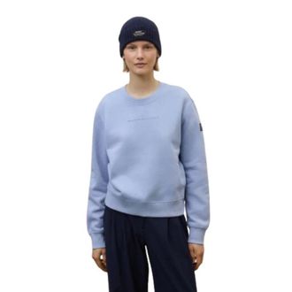 Ecoalf Ecoalf, Femme, Sweatshirts et sweats à capuche, Bleu, Taille: 38 FR Albor SweaT-shirt