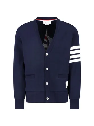 Thom Browne Cardigan 4-Bar Boat