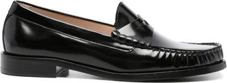 Stuart Weitzman Femme, Chaussures, Noir, Taille: 37 EU Lottie Loafer