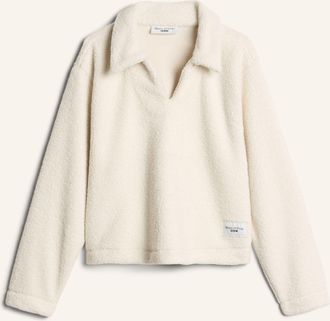 Marc O'Polo Denim Marc Opolo Denim Teddy-Sweatshirt weiss