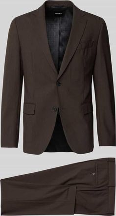 HUGO BOSS Slim Fit Anzug mit Schurwoll-Anteil Modell HUGE