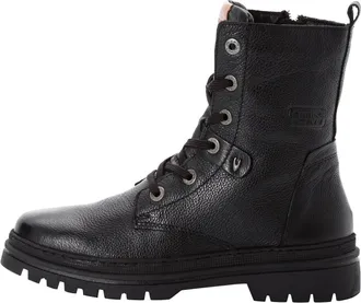 Camel Active Damen Mila Boot aus echtem Leder Schwarz womenswear-38