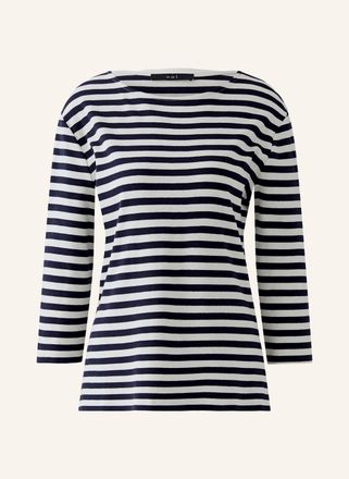 Oui Shirt Soleila Mit 3/4-Arm weiss