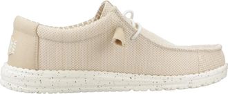 Hey Dude Homme, Chaussures, Beige, Taille: 44 EU Chaussures &agrave; Lacets Extensibles
