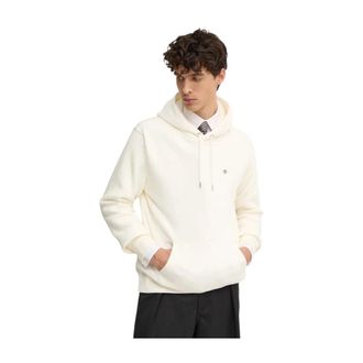 GANT Shield Hoodie - - Sweatshirts & Hoodies - Herren - Beige - 2XL