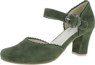 Hirschkogel Damen 3005715 Pumps, Khaki, 41 EU