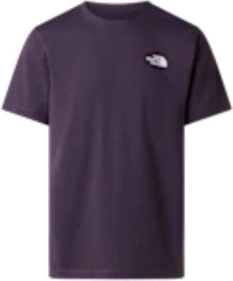The North Face Homme, Sport, Violet, Taille: S Evolution Box NSE Regular Short-Sleeve Tee
