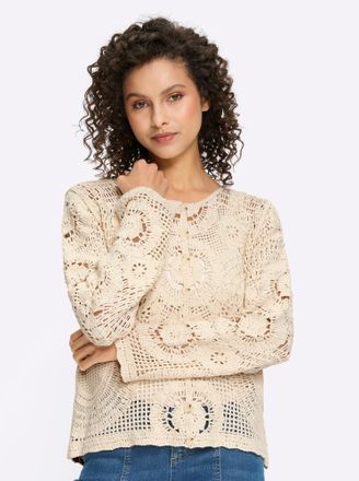 Heine Strickjacke Ajour