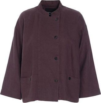 Bitte Kai Rand Femme, Vestes, Violet, Taille: 44 FR Veste Courte en Lin