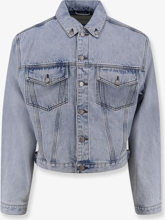 Entire studios Denim jacket with padded shoulder pads - ENTIRE STUDIOS - gender_Man