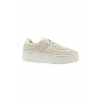 Tommy Hilfiger The Greenwich Suede Platform Trainers - - Shoes - Damen - Beige - 36 EU