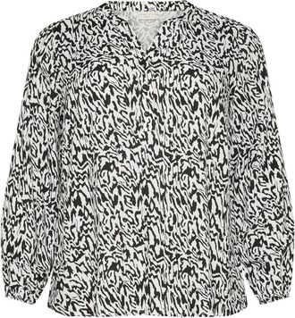 Kaffe Curve Femme, Blouses et Chemises, Multicolore, Taille: 52 FR Blouses