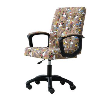 Generic Computerstuhl Ergonomie Studie Bürostuhl Baumwollsitz Hebe Rotation Computerstuhl Höhenverstellbarer Chefsessel for Büro Studentenwohnheim (Color : Sn